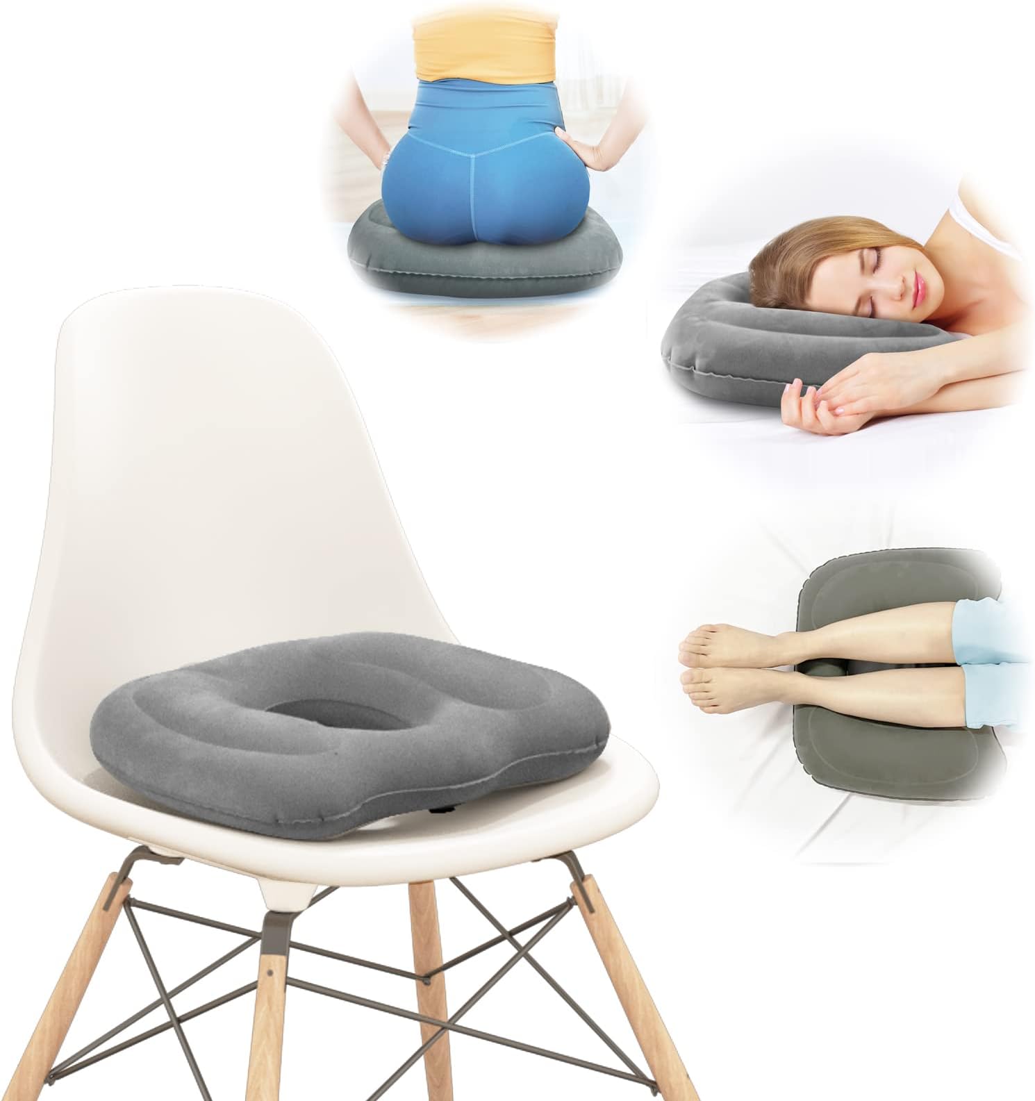 DOITOOL Sponge Anti-decubitus Ring Maternity Pillow Donut Pillow Full ...