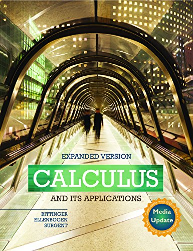 Calculus and Its Applications Expanded Version Media Update (2 ...