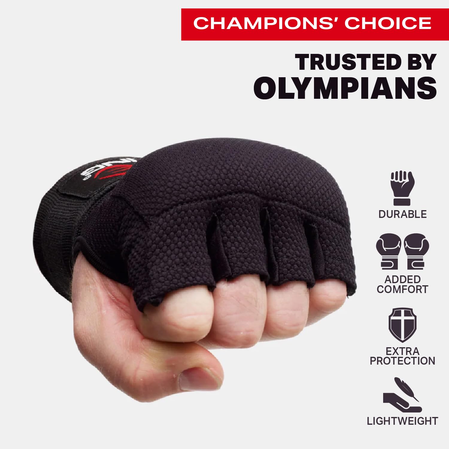 STING Elasticised Quick Boxing Hand Wrap Gloves, Boxing Equipment for ...