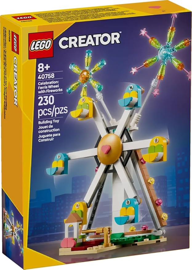 Amazon.com: LEGO Creator Celebration Ferris Wheel with Fireworks ...