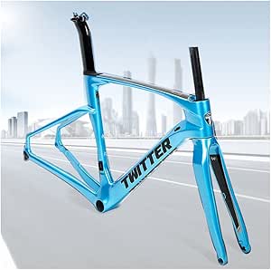 Amazon.com: HIMALO Carbon Fiber Road Bike Frameset 46/48/50/52/54cm ...