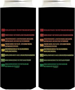 Amazon.com: Black History Month Gifts For Women Black History Key Dates ...