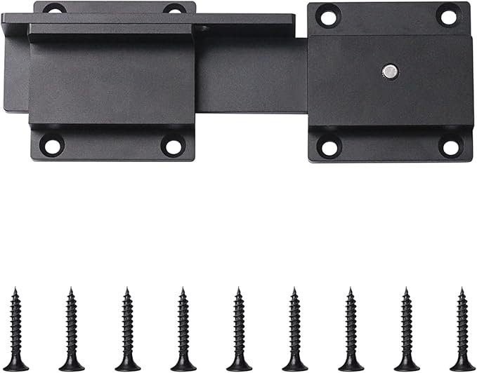 Amazon.com: Flip Gate Latch Lock with Padlock Hole, 4mm Heavy Duty Flip ...