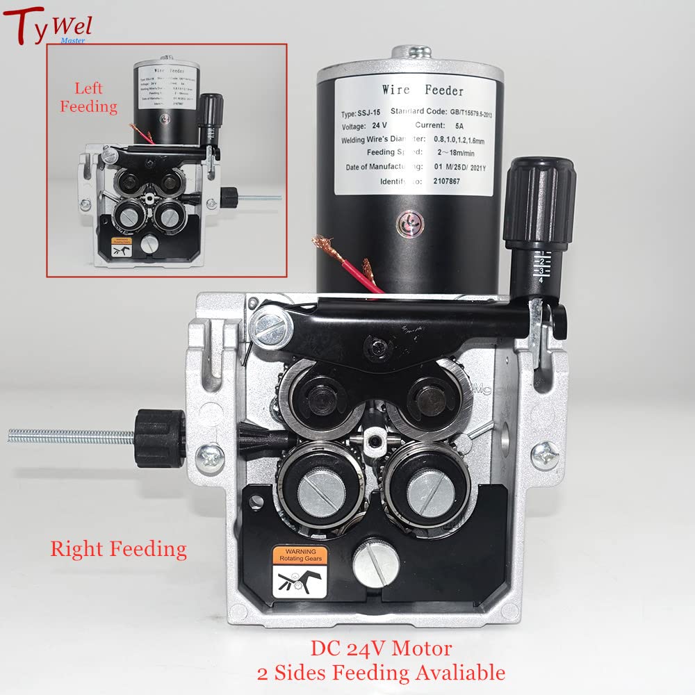 Welding Wire Feeder DC 24V Rolls SSJ-4C Wire Feed Assembly, 50% OFF