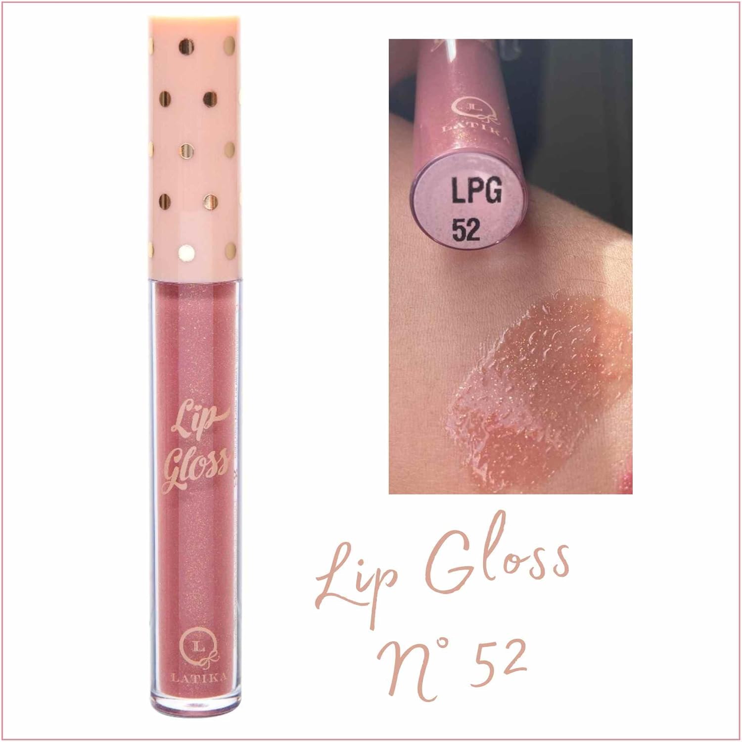 Latika Lip Gloss Nº 52 | Amazon.com.br
