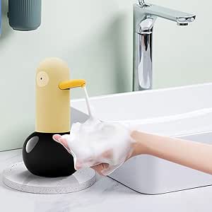 Amazon.com: SYWAN Automatic Foaming Soap Dispenser, Duck Head Soap Dispenser 2-Speed Adjustable ...