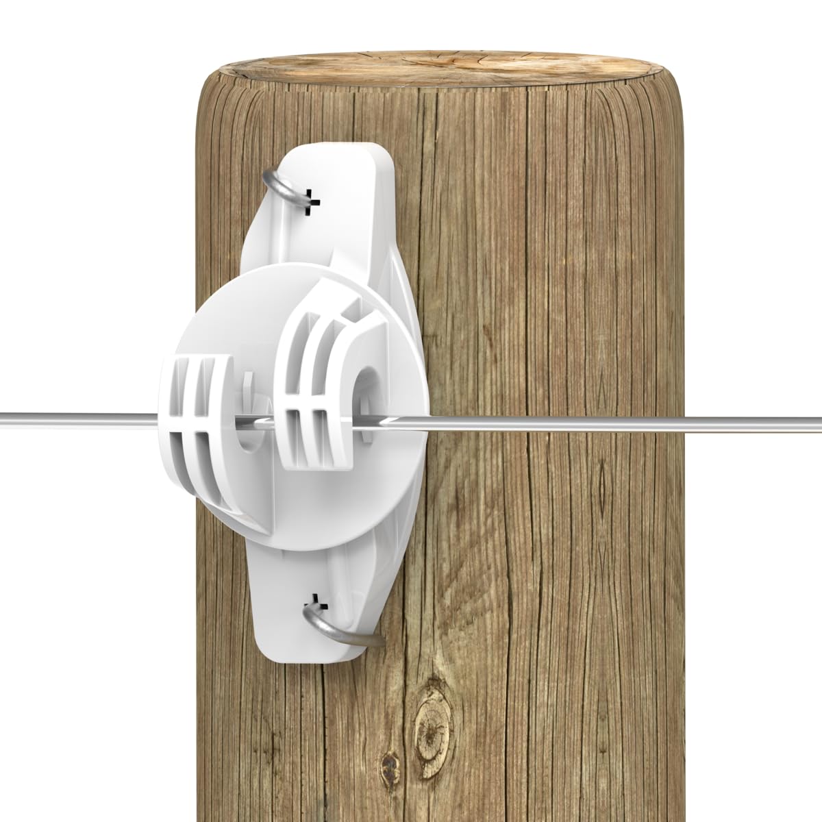 Snapklik.com : Gallagher White Wood Post Wide Jaw Claw Insulator 25 ...