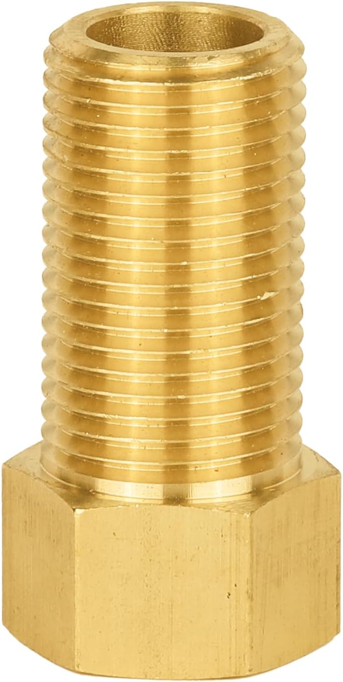 Amazon.com: (Pack of 2) EFIELD 1/2" Male Pipe (NPSM) x 1/2" Female Pipe ...