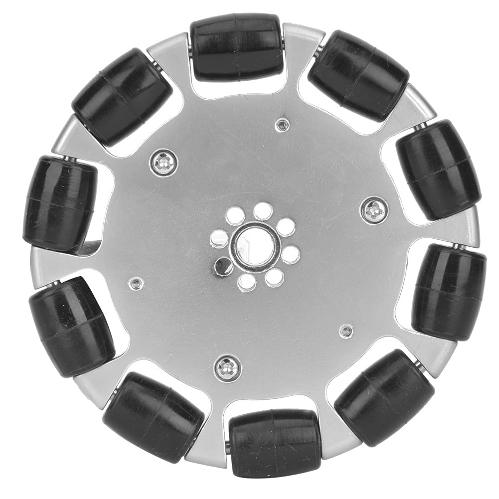 Buy 4 inches Robot Omnidirectional Wheel Industrial Rotacaster Metal ...