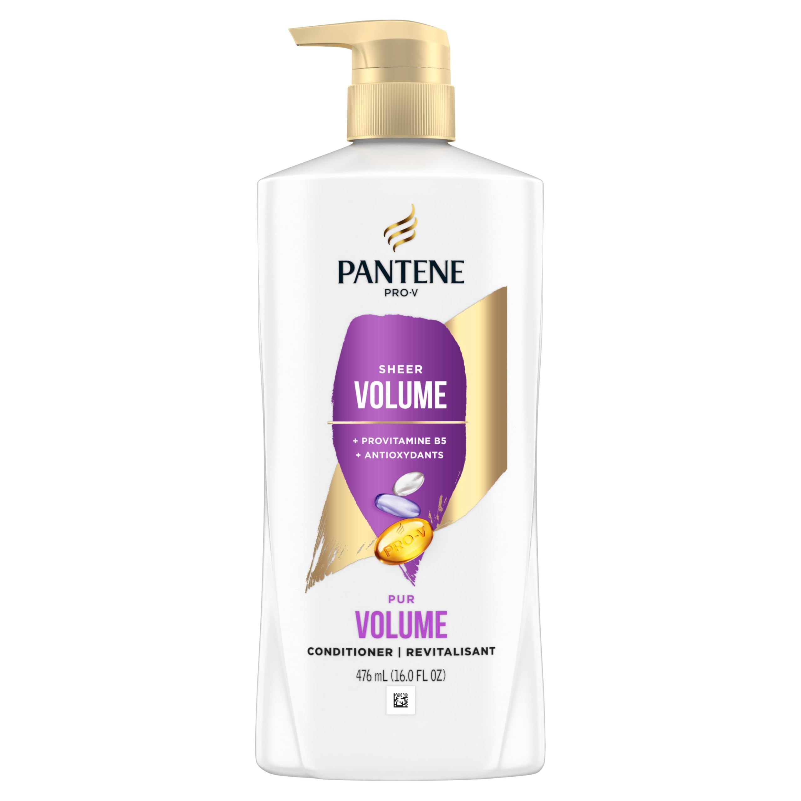Pantene Sheer Volume 72 HR Fullness Conditioner, 476 mL : Amazon.ca