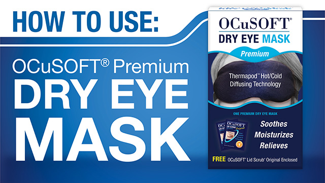 Watch How To Use OCuSOFT Dry Eye Masks on Amazon Live