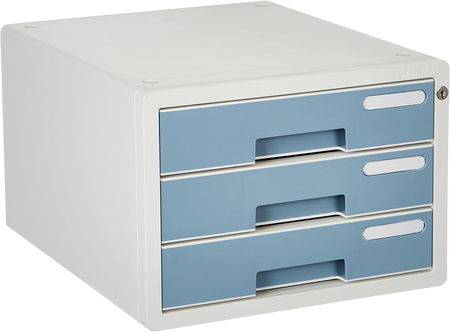 Sysmax Cabinet Desk Organizer 4 Lock Drawers, Blue Mint: Buy Online at ...