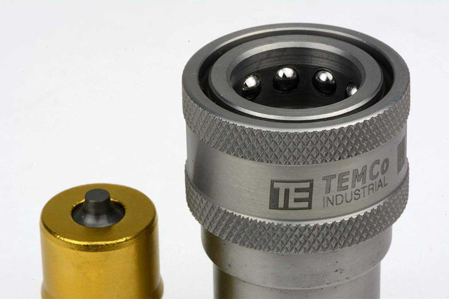 Snapklik.com : TEMCo 3/8" Female NPT Thread 3/8" Body Pair Hydraulic ...