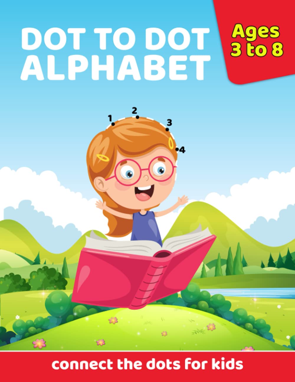 Buy Dot to Dot Alphabet Connect the dots for kids: Ages 3 to 8 Dot-to ...