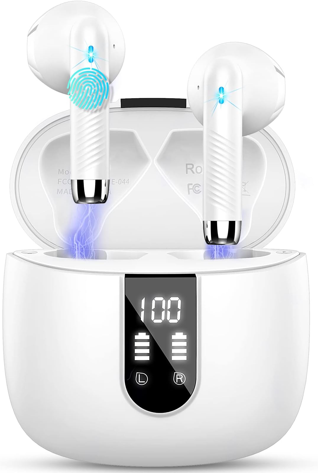 Wireless Earbuds, Bluetooth 5.4 Headphones NEW Wireless Headphones with ...