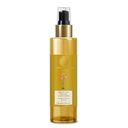 Forest Essentials Delicate Facial Cleanser with Saffron & Neem ...