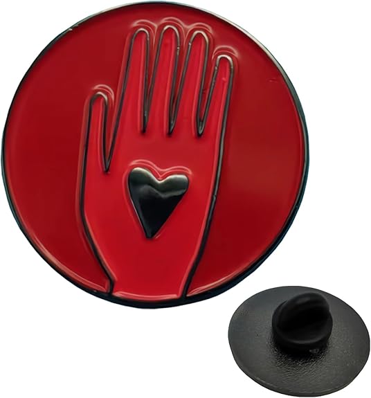 Amazon.com: Awkxvz Ceasefire Pin | Celebrities Artists Same Style Pins ...