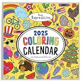 Best Calendars for Adults to Color adult coloring calendars