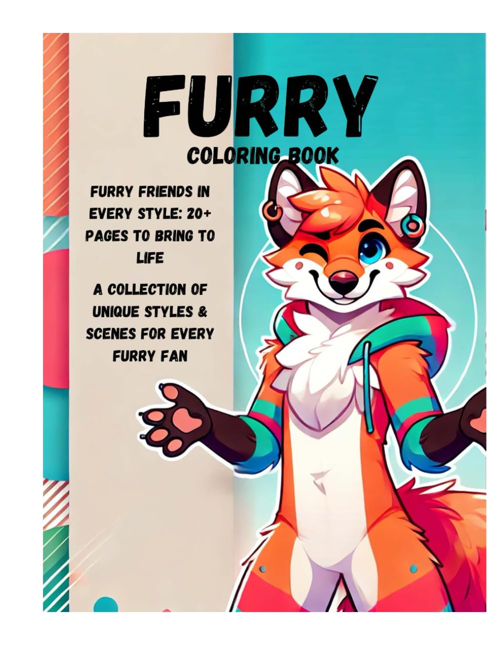 Amazon.com: A Furry Coloring Book: A Book for All Ages: 9798304644853 ...
