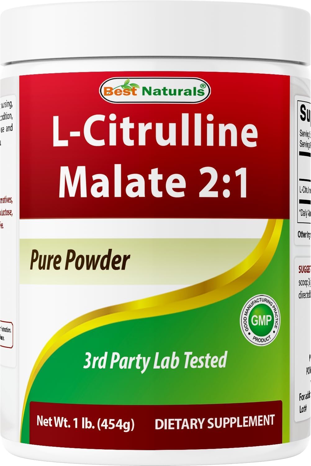 Amazon.com: Best Naturals L-Citrulline Malate 2:1 Powder 1 Lb : Health ...