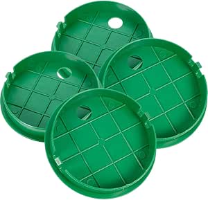 Amazon.com : Yardwe Sprinkler Head 4pcs Valve Box Cover Lid Replacement ...