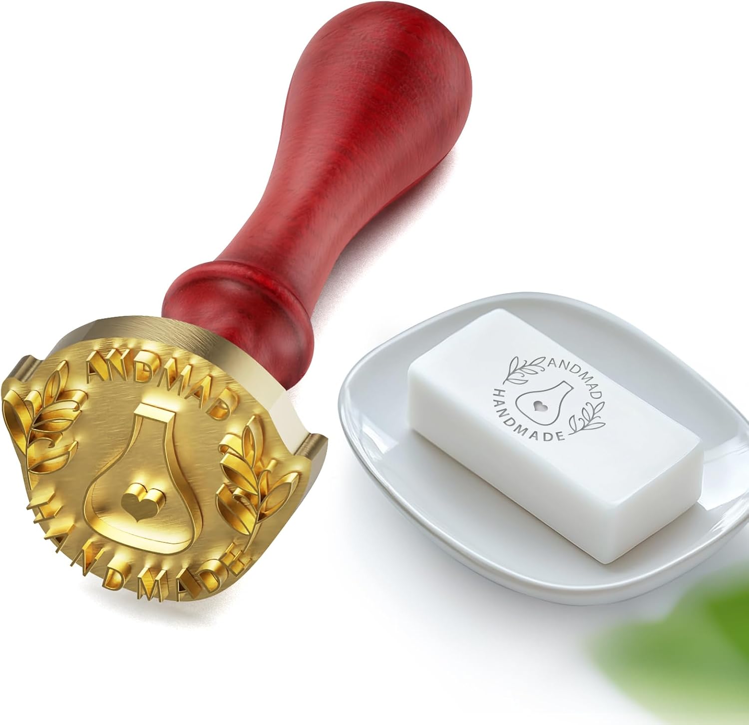 Amazon.com: Custom Soap Stamp for Homemade Soap - Personalized Logo ...