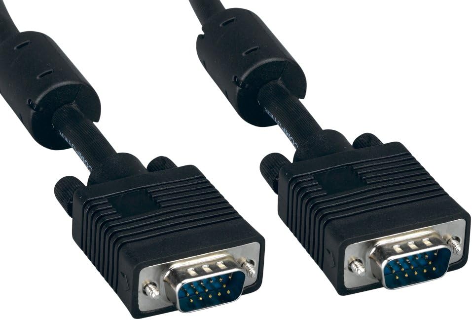 Amazon.com: Cablelera ZC77ETMM-75 Super VGA with Ferrites, HD15 M/M, 28 ...