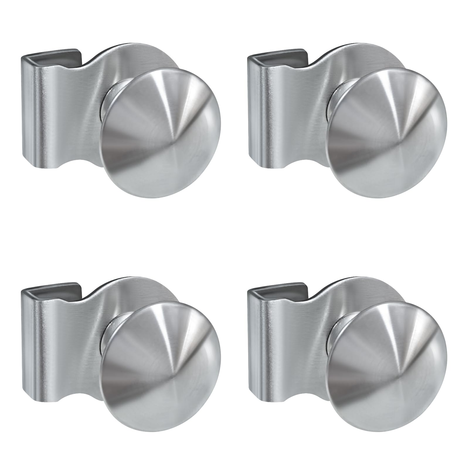 Snapklik.com : 4 Piece Stainless Steel Glass Door Clip Handle, Cabinet ...