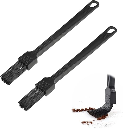 WUISOLQP 2 Pcs Coffee Grinder Cleaning Brush - Espresso Grinder Brush ...