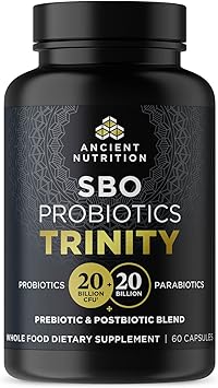 Amazon.com: Ancient Nutrition SBO Probiotic Trinity Daily Care ...