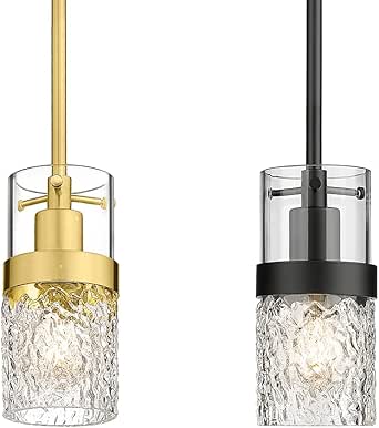 LMS Pendant Light Sets, Set of 2 Matching Bundle, Modern Industrial ...