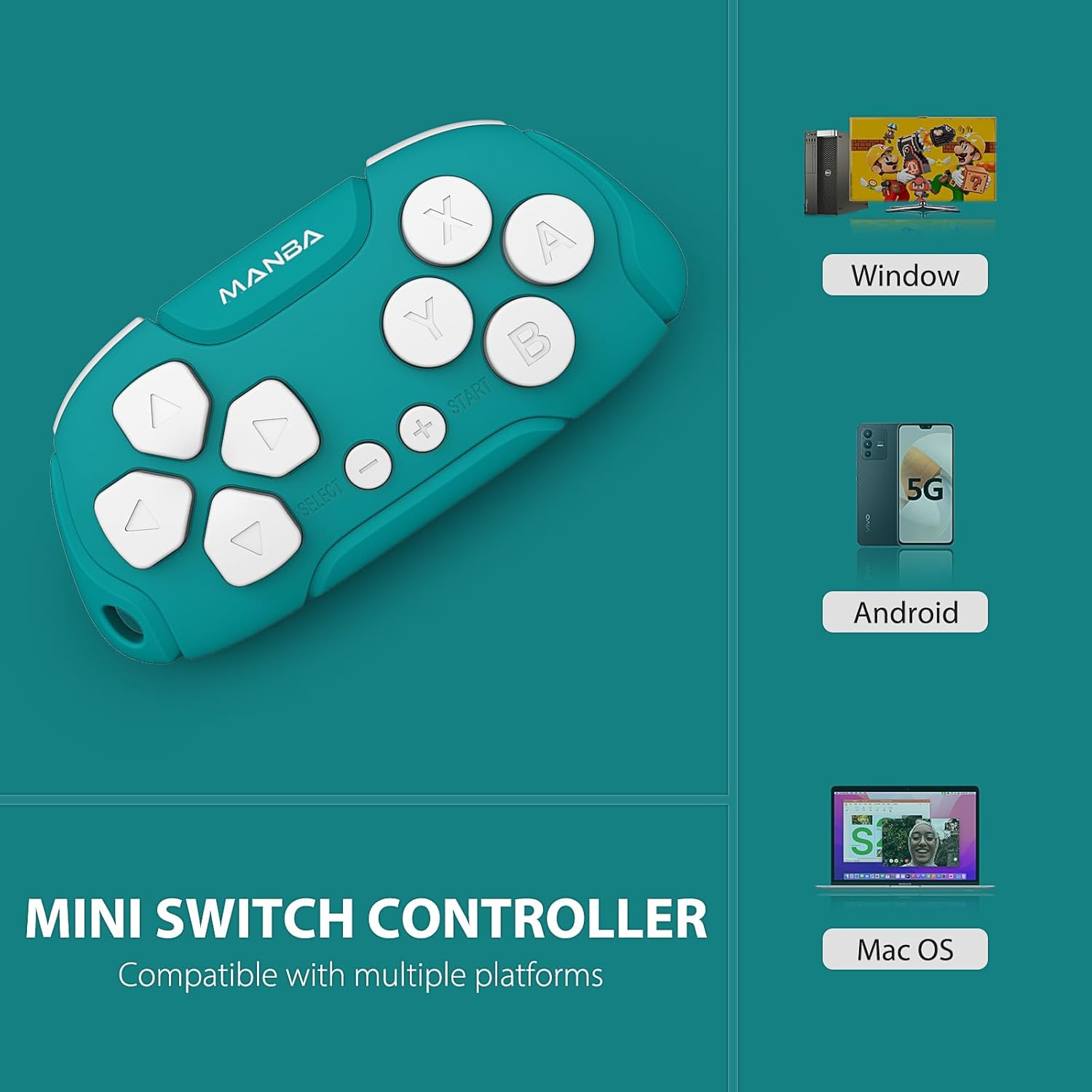 Manba Mini Wireless Controller User Manual