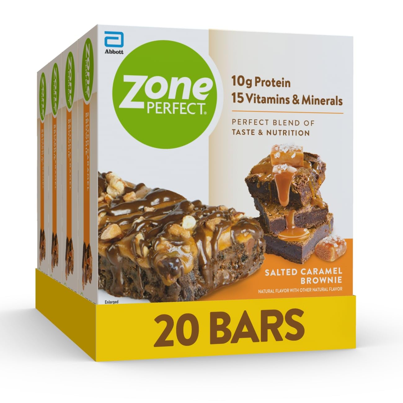 Amazon.com: ZonePerfect Protein Bars, 10g Protein, 18 Vitamins ...