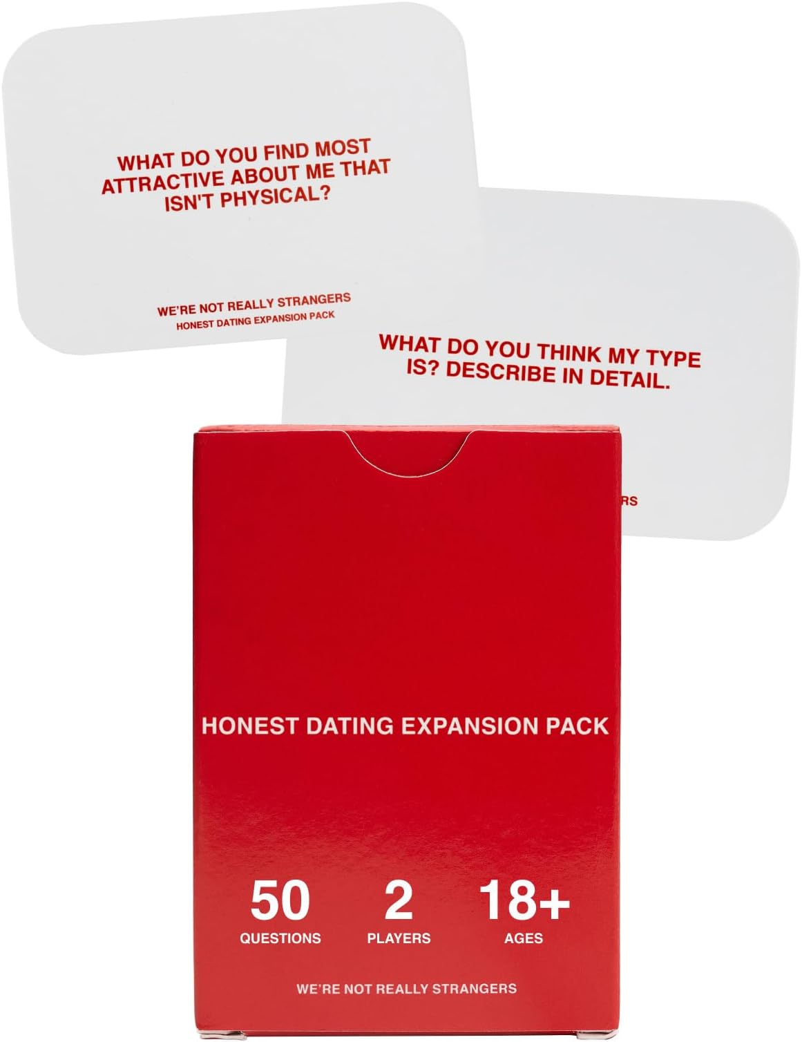 We're Not Really Strangers Card Game - Honest Dating Expansion Pack (50 ...