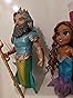 Amazon.com: Disney The Little Mermaid Ariel Doll and King Triton Petite ...