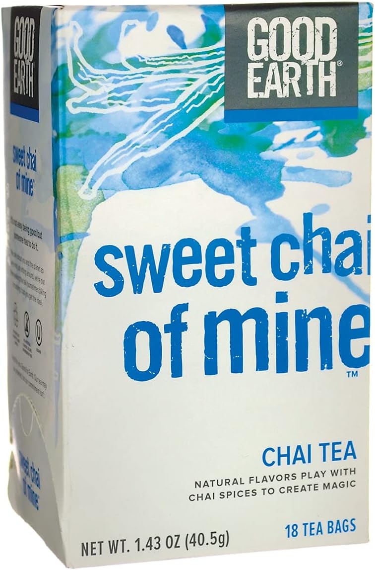 Amazon.com : Good Earth Sweet Chai of Mine Chai Tea, 18 Tea bags ...