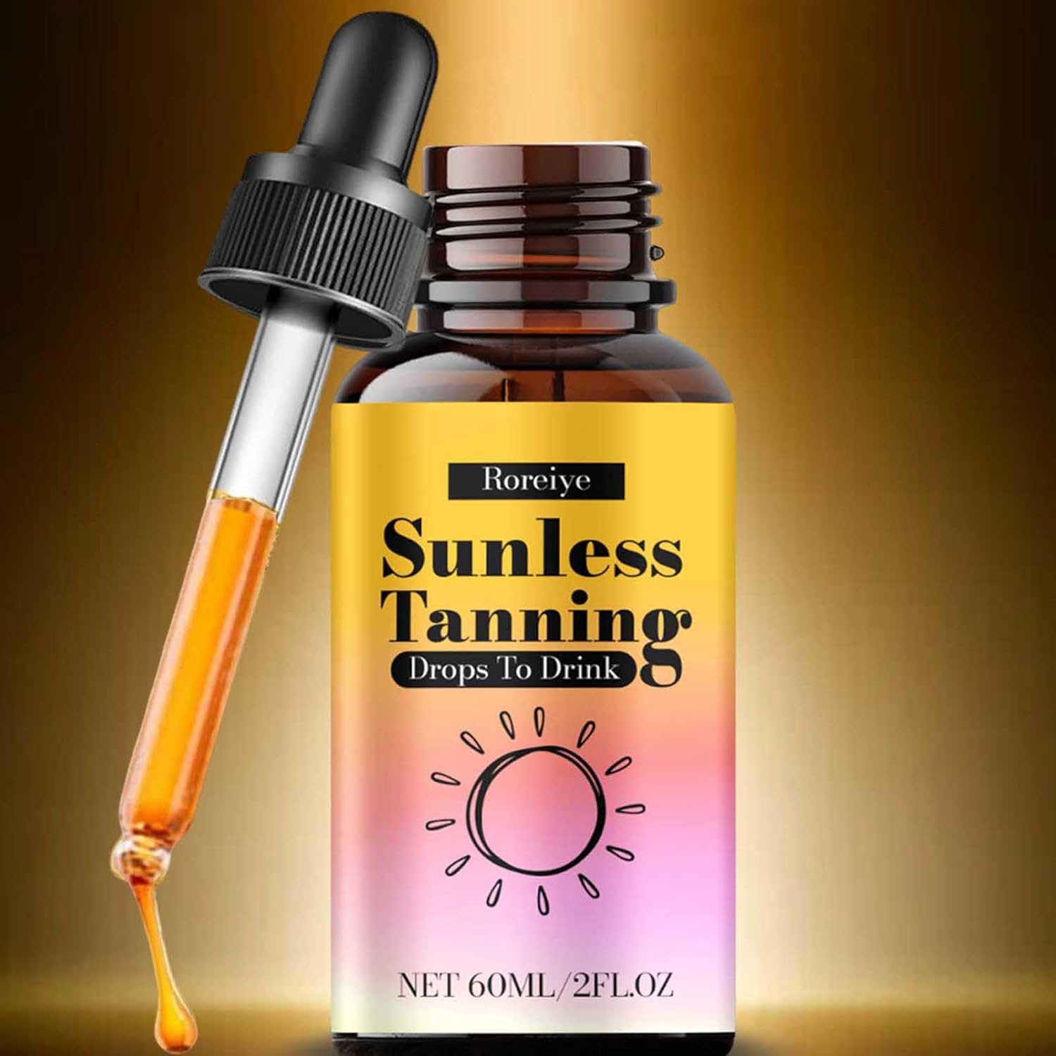Amazon.com : Sunless Tanning Drops To Drink - Drinkable Tanning Drops ...