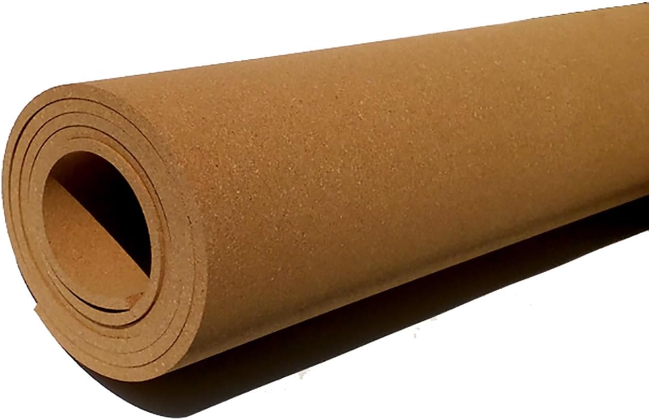 Cork Rolls, Cork Boards for Walls, High Density Cork Sheet Roll, Large ...