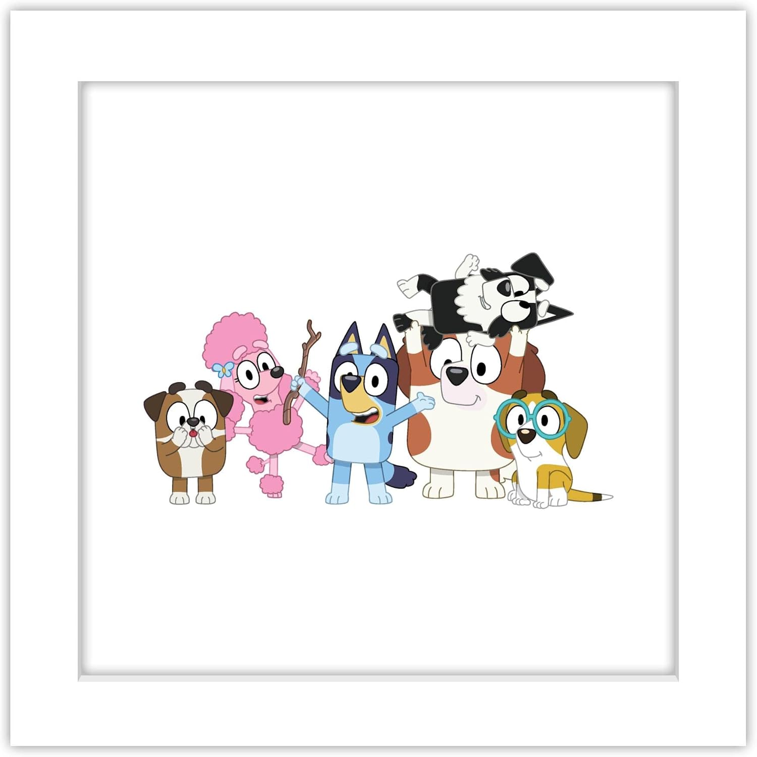 Amazon.com: Trends International Gallery Pops Bluey - Friends Wall Art ...