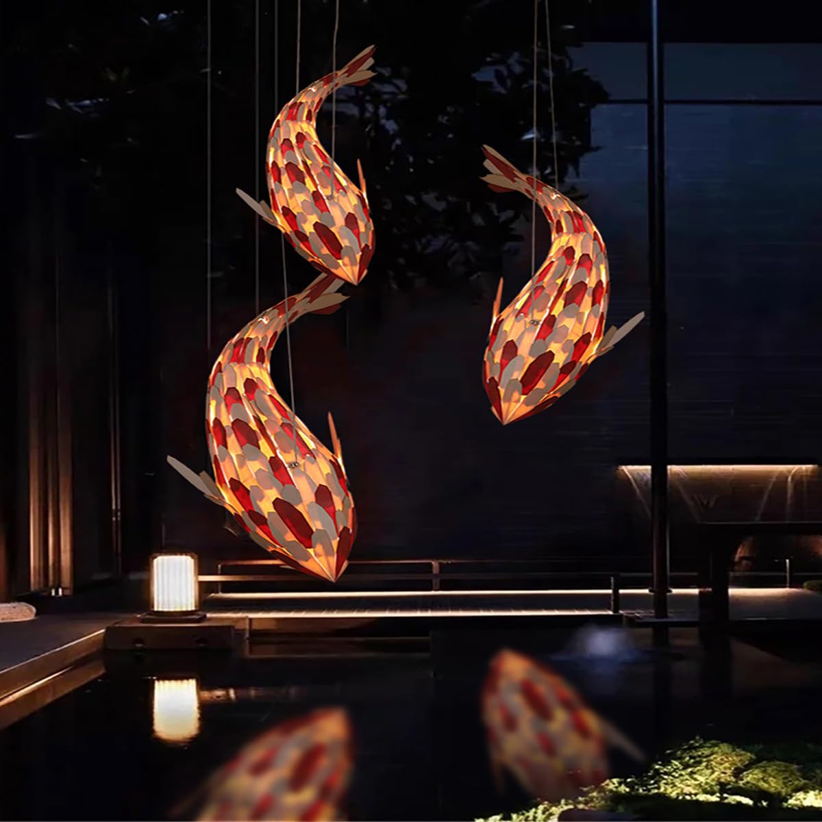 Blown Glass Fish Pendant Lights Transform Your Space With Distinctive