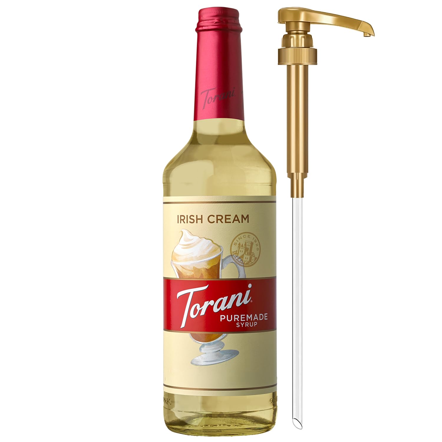 Amazon.com : Torani Puremade Syrup, Irish Cream Flavoring for Drinks ...