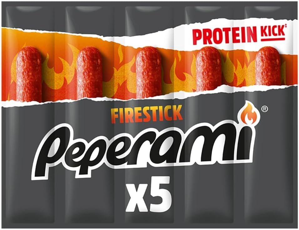 Peperami Firestick 5x20g, 100 Count (Pack of 1) : Amazon.co.uk: Grocery