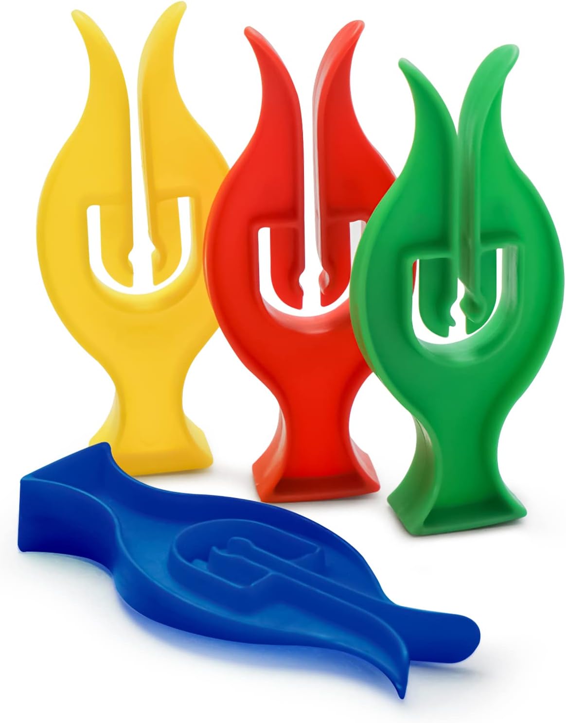 Pack of 100 Heavy Duty Plastic Tulip Clothes Pegs for Washing Line with ...