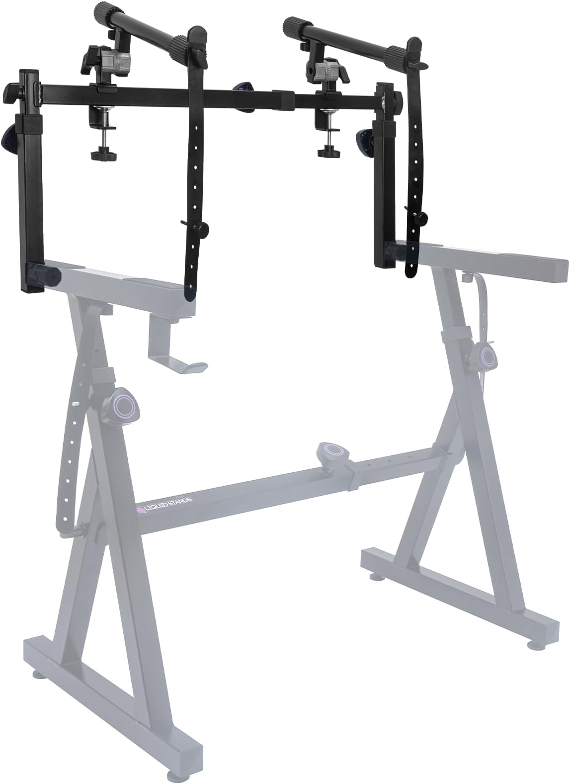 Amazon.com: PARTYSAVING Pro Series Portable 2 Tier Doubled Keyboard ...