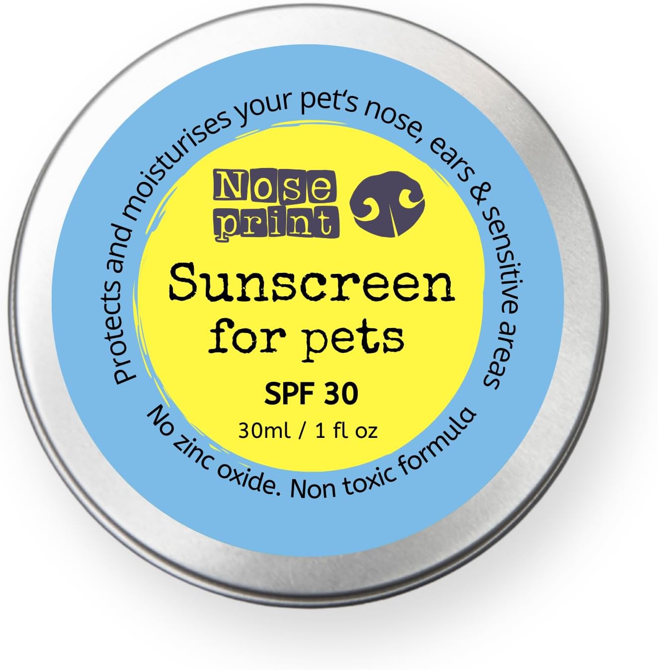 Amazon.com: Noseprint SPF 30 Sun Protection Balm For Pets 30 ML in Tin ...