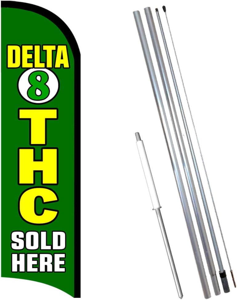 Amazon.com : CBD Sold Here Smoke Shop E-Cig Vapor Kratom Advertising ...