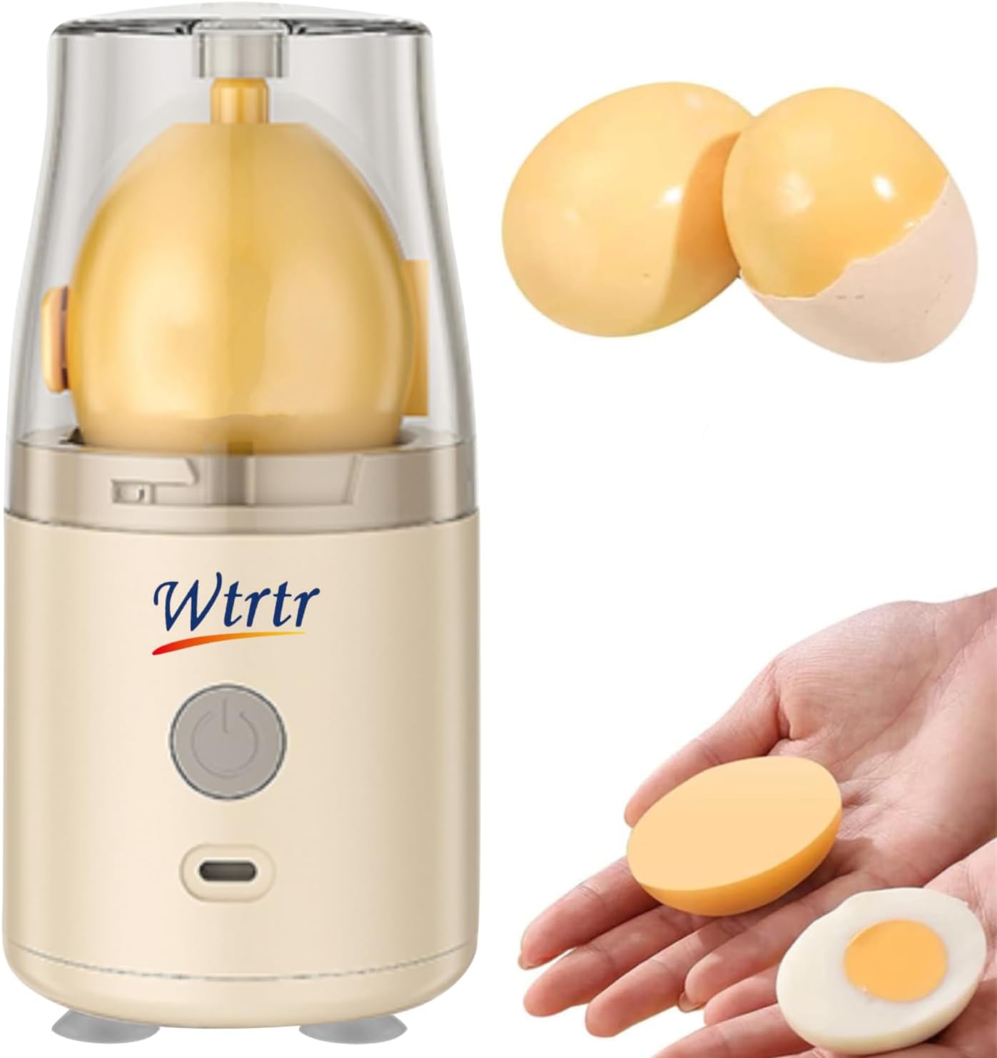 Wtrtr electric egg yolk mixer,Rechargeable wireless egg mixer,Egg ...