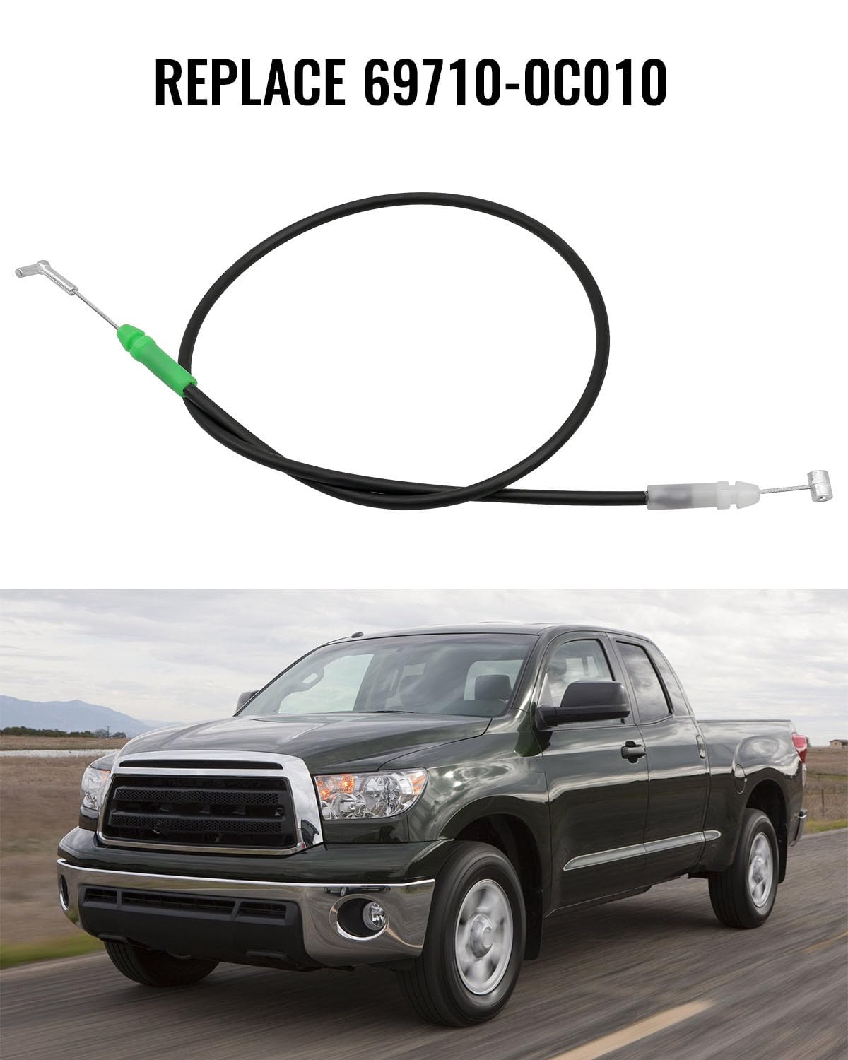 Snapklik.com : Door Cable Assembly Fit For Toyota Tundra Sequoia Fielder Land Cruiser 2000-2006 ...