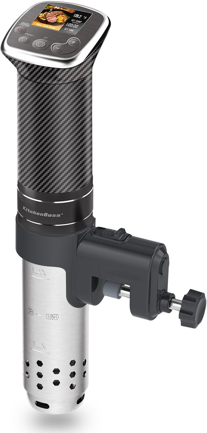 Amazon.com: Sous Vide Cooker Immersion Pod W Digital LCD Display 800W ...