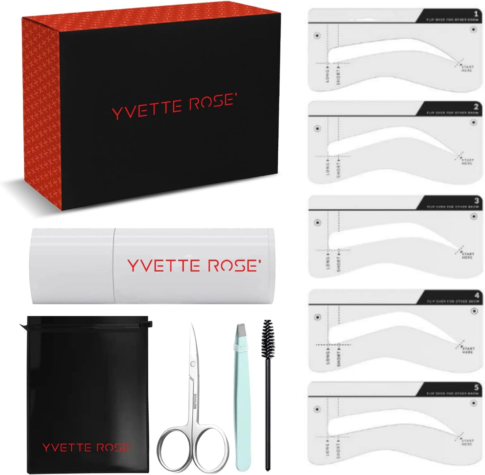 Amazon.com : SHEGLAM Genius One Step Eyebrow Shaping Kit Eyebrow ...